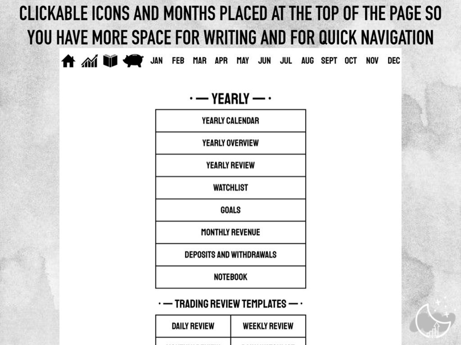 Ultimate Digital Trading Planner Digital Planner PDF - Etsy