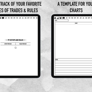 Ultimate Digital Trading Planner, Digital Planner, PDF Planner, iPad ...