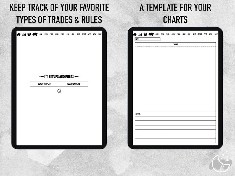 Ultimate Digital Trading Planner Digital Planner PDF - Etsy