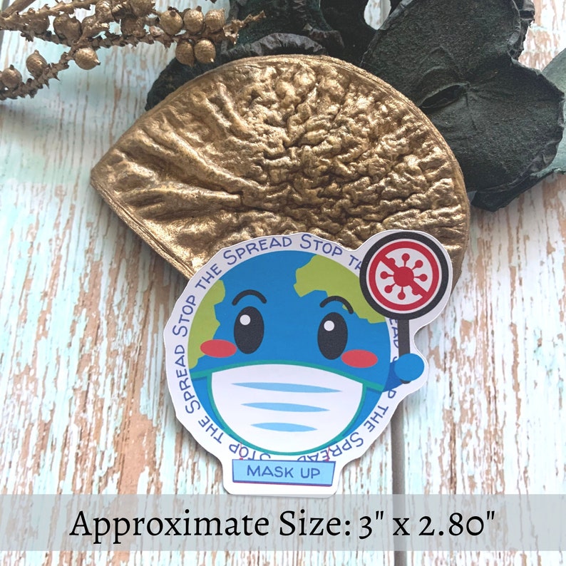 Cute Face Mask Stickers Mask up Stickers - Etsy