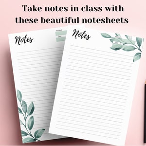 Student Planner Printable Study Planner Undated Academic - Etsy Hong Kong