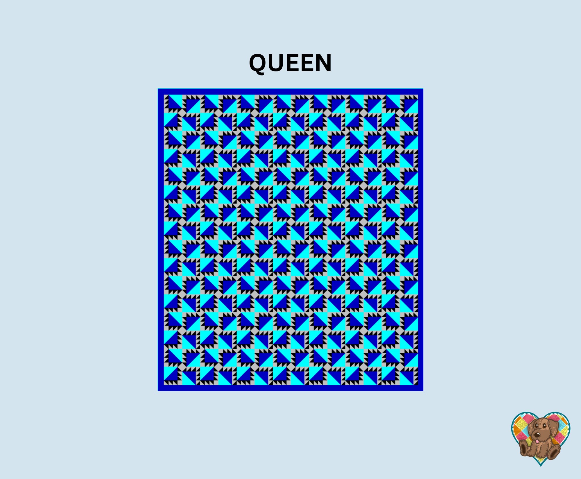 Irish Puzzle Quilt Block Pattern: Traditional Design (PDF Pattern) - Etsy