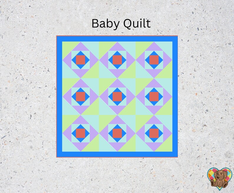 Monkey Wrench Quilt Pattern: DIY Home Decor (PDF Download) - Etsy