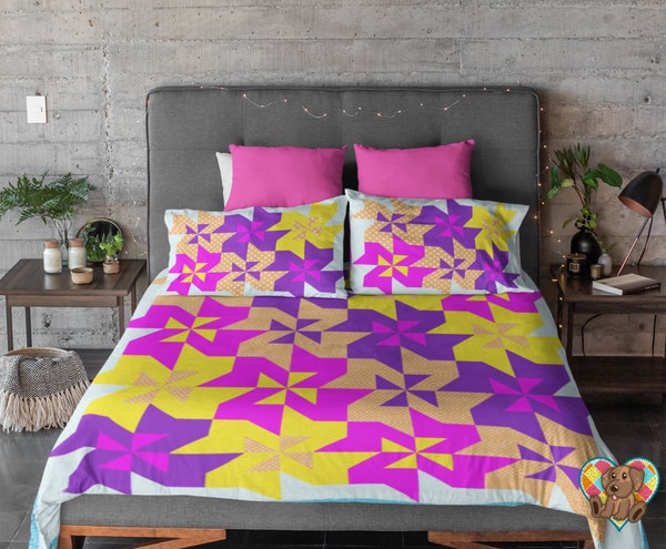 Boris the Dragon Quilt Pattern - Etsy Canada