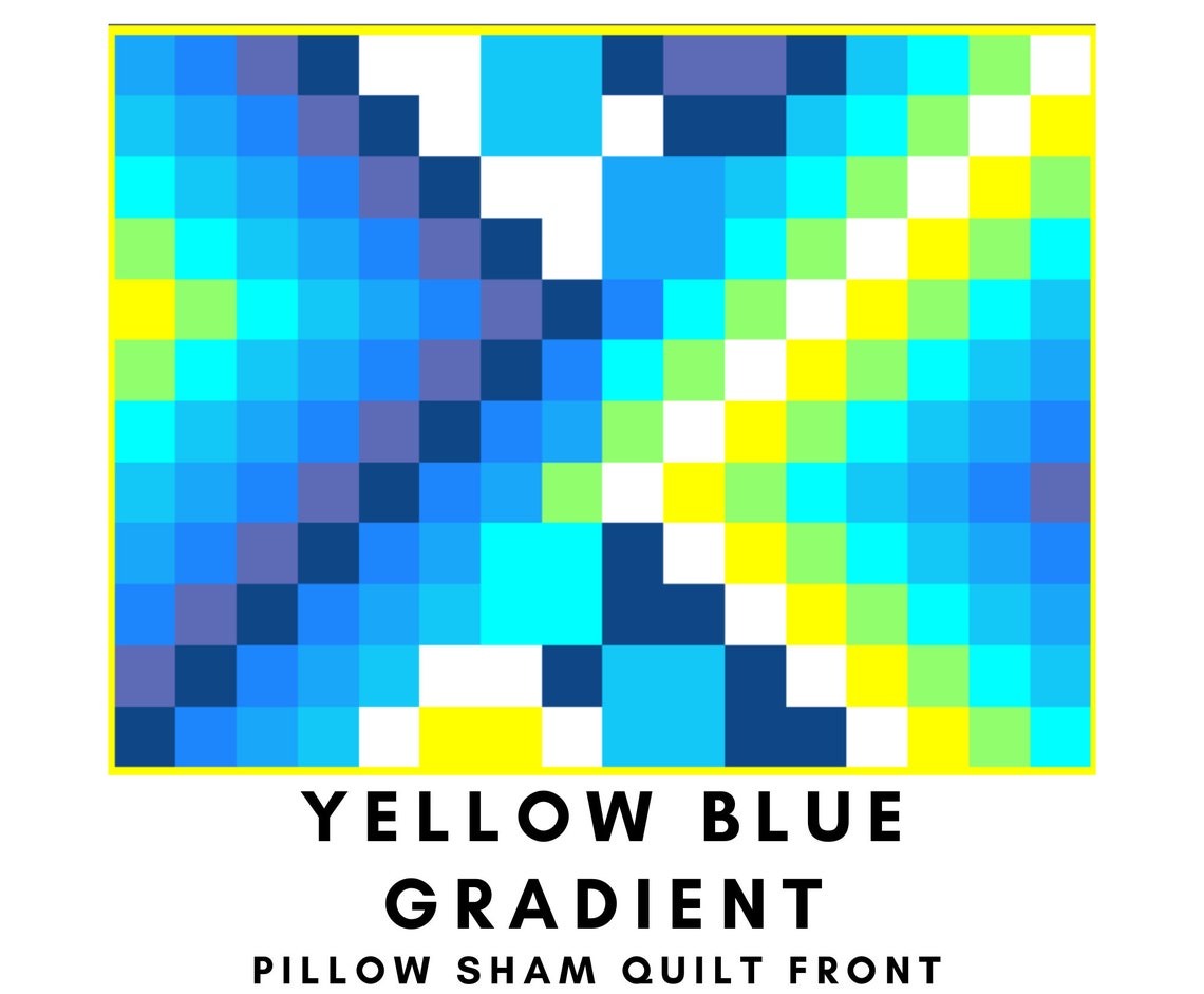 Ombre Gradient Quilt Block Pattern Downloadable PDF Quilt Pattern ...