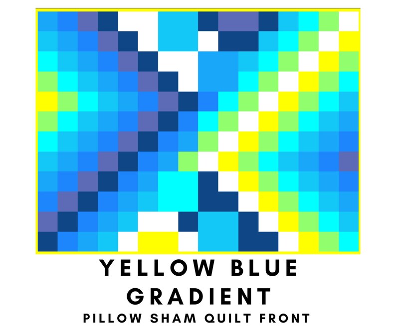 Ombre Gradient Quilt Block Pattern Downloadable PDF Quilt Pattern ...