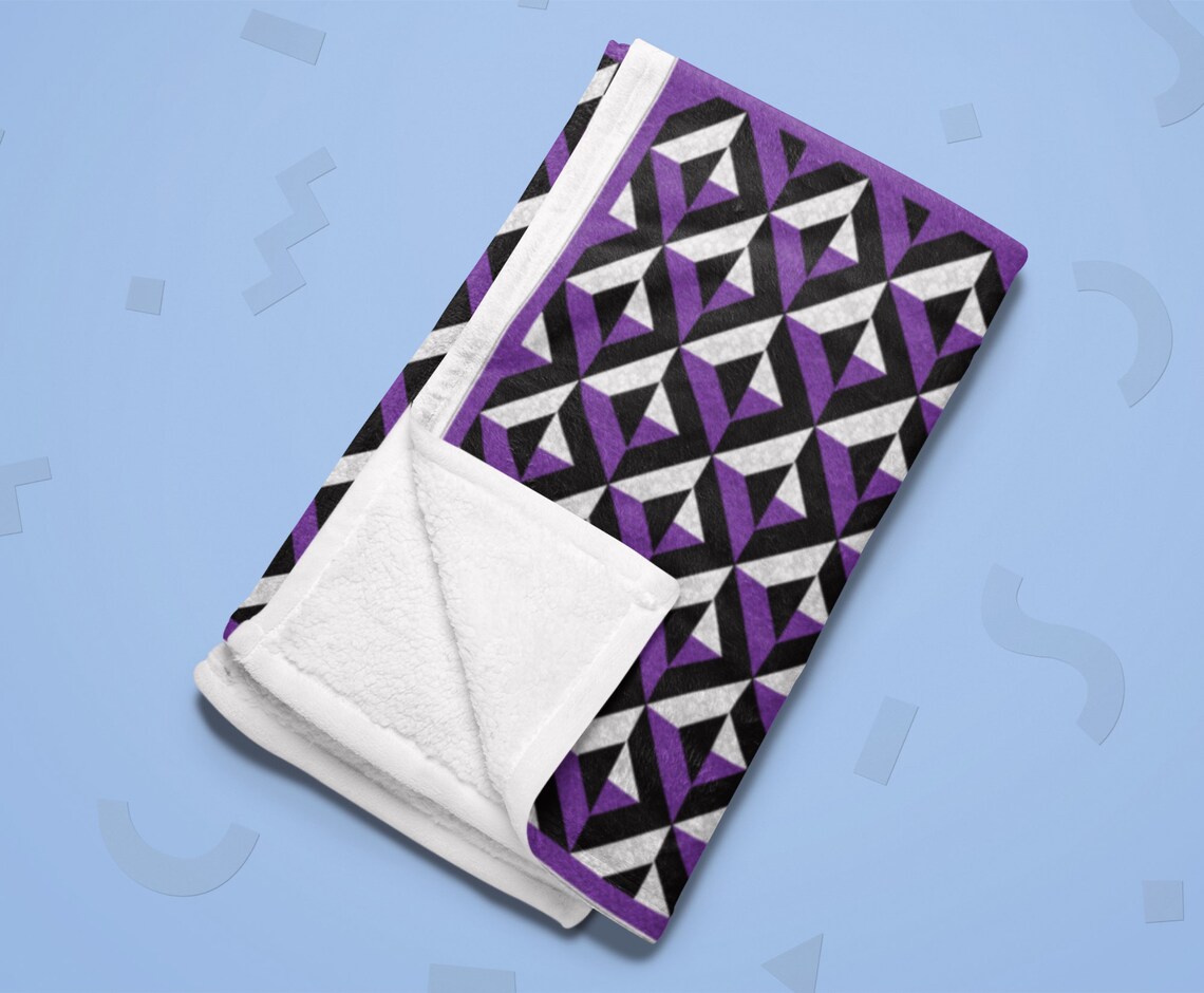 Purple Illusions Quilt Block PDF Pattern Downloadable PDF | Etsy UK