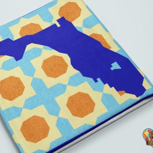 Florida Quilt Block Pdf Pattern State Quilt Block Pdf - Etsy