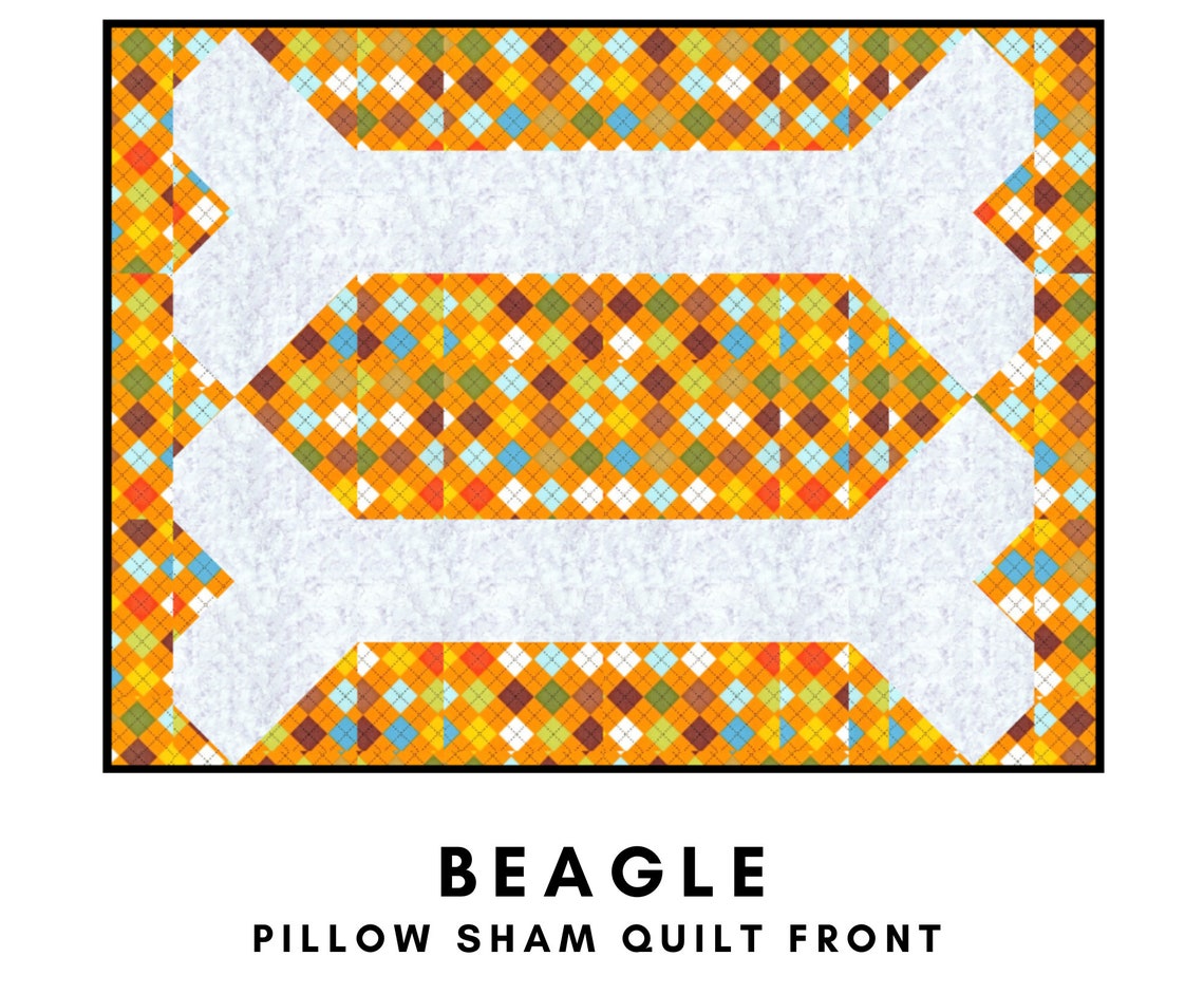 Beagle Quilt Block Pattern Downloadable PDF Quilt Pattern - Etsy