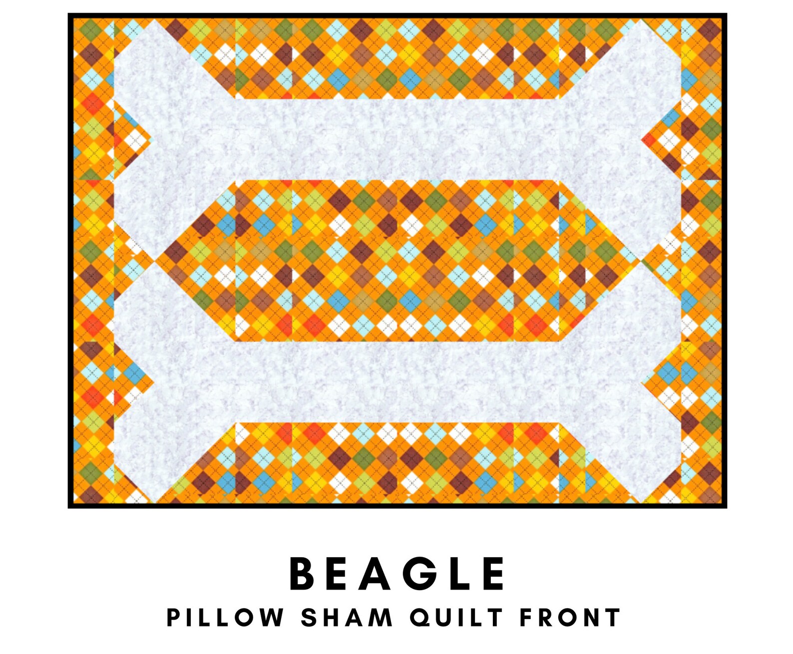 Beagle Quilt Block Pattern Downloadable PDF Quilt Pattern Dog Quilt ...