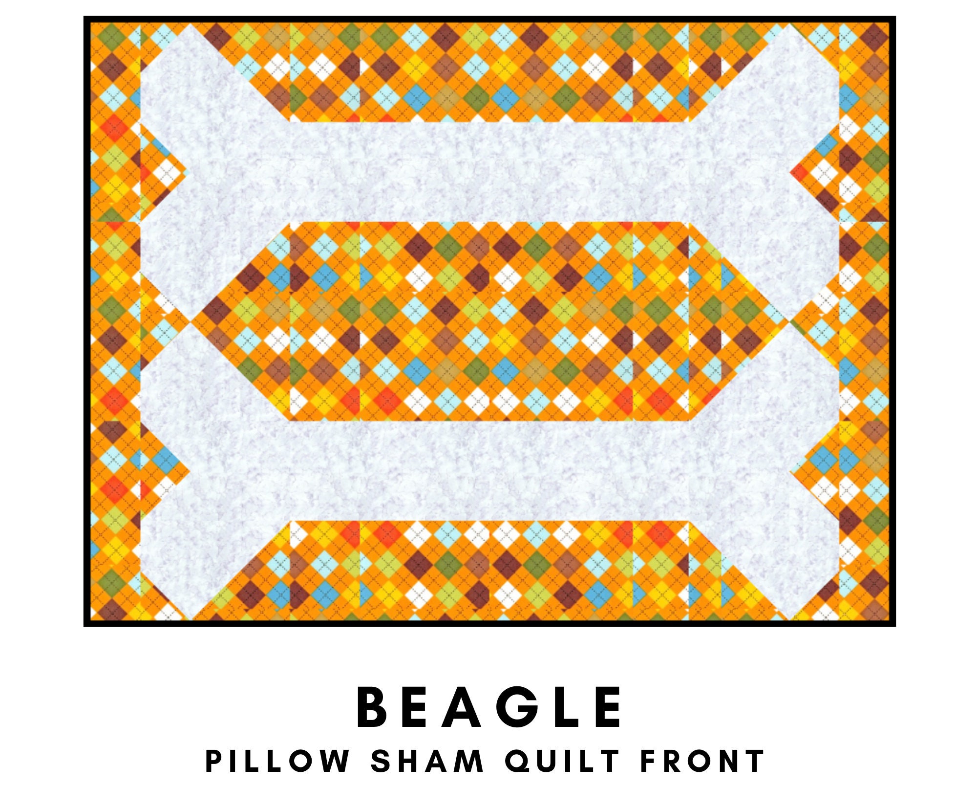 Beagle Quilt Block Pattern Downloadable PDF Quilt Pattern Dog Quilt ...