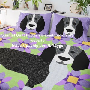 Beagle Quilt Pattern Pdf | Downloadable PDF Quilt Pattern | Dog Quilt ...