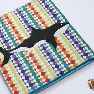 Great White Shark Quilt Block Pattern Downloadable Quilt - Etsy