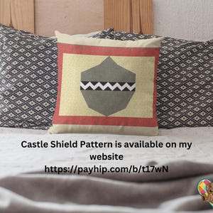 Castle Quilt Pattern: Medieval Fantasy Design (downloadable PDF) - Etsy