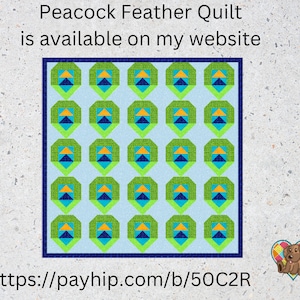 Parrot Quilt Block Pattern Downloadable PDF Parrot Quilt Pattern Parrot ...