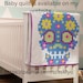 Sugar Skull Quilt Pattern Halloween Quilt Pattern Downloadable PDF ...
