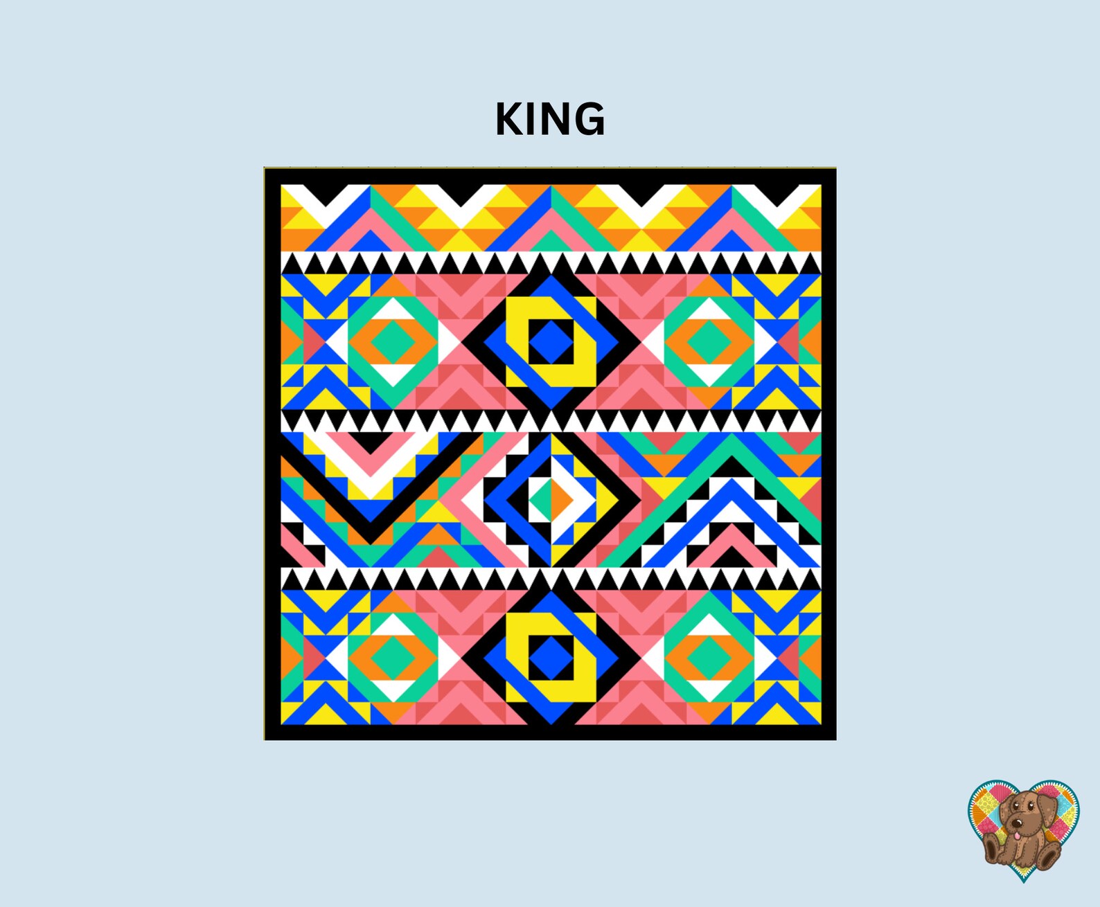 Aztec 2 Quilt Pattern | Aztec 2 Downloadable PDF Quilt Pattern | Native ...