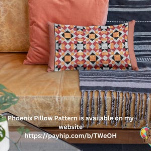 Phoenix Quilt Pattern: Mythical Bird Design (PDF Download) - Etsy