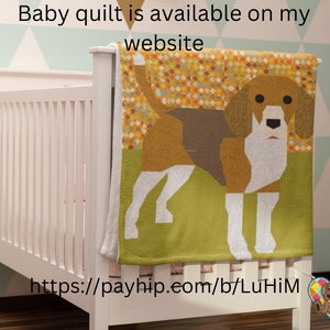 Beagle Quilt Block Pattern Downloadable PDF Quilt Pattern - Etsy