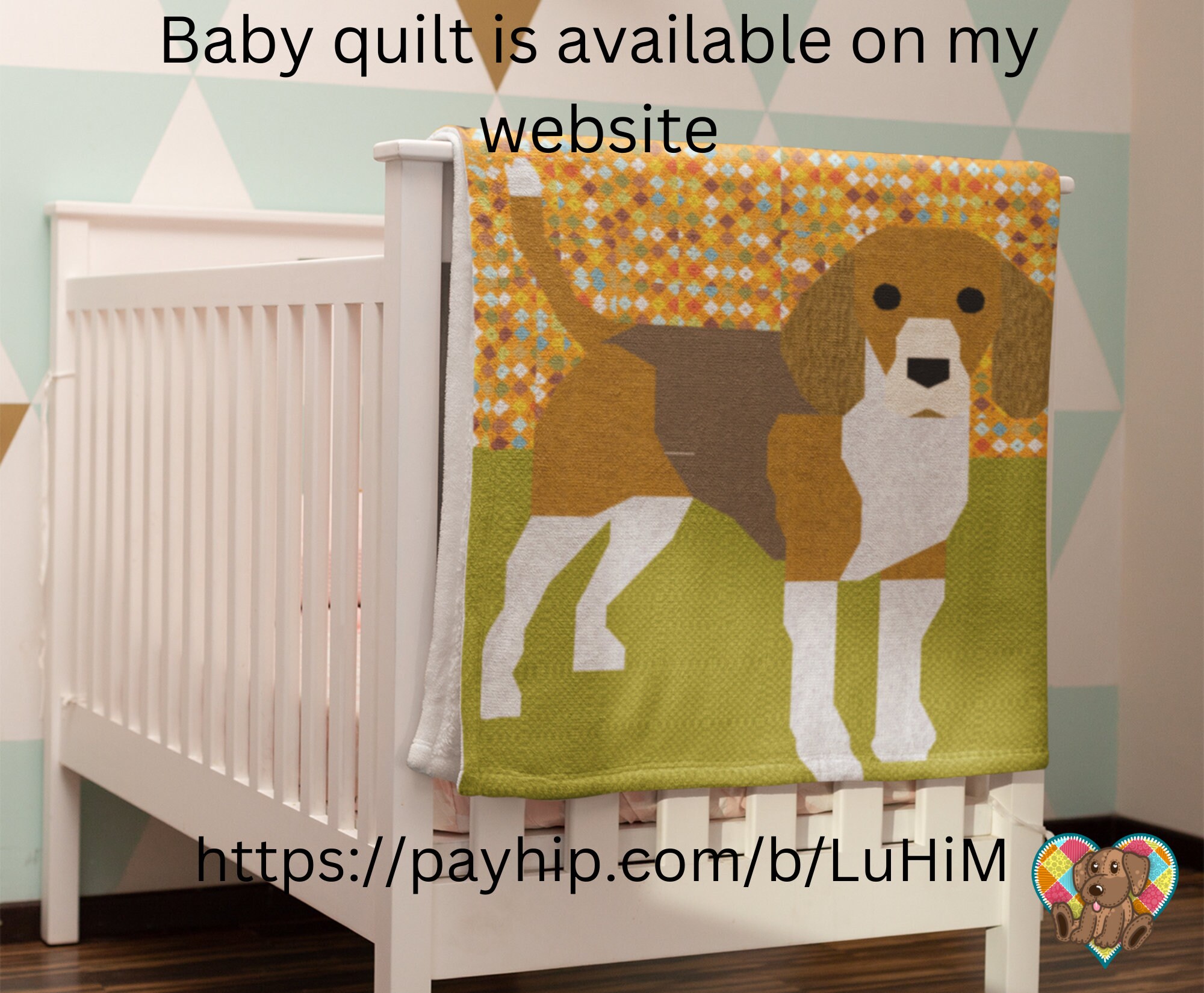 Beagle Quilt Block Pattern Downloadable PDF Quilt Pattern - Etsy