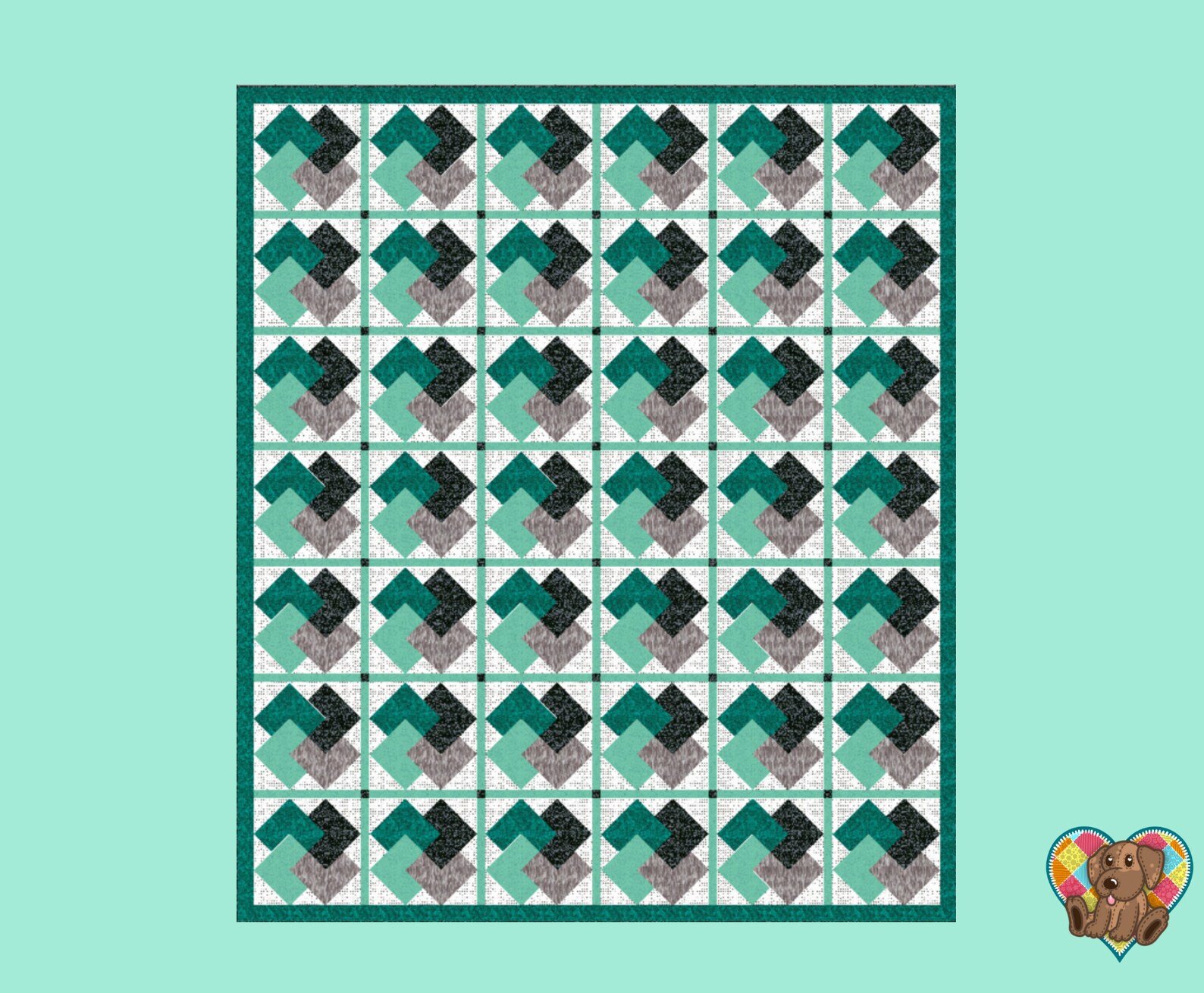 Card Trick Quilt Block Pattern Downloadable PDF Card Trick - Etsy Card Trick Quilt Block Pattern Downloadable PDF Card Trick - Etsy