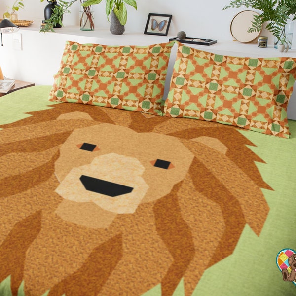 Lion Quilt Pattern - Etsy
