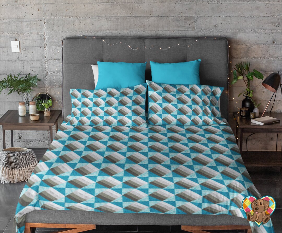 Cracker Box Quilt Pattern: Baby to King Size (PDF Download) - Etsy