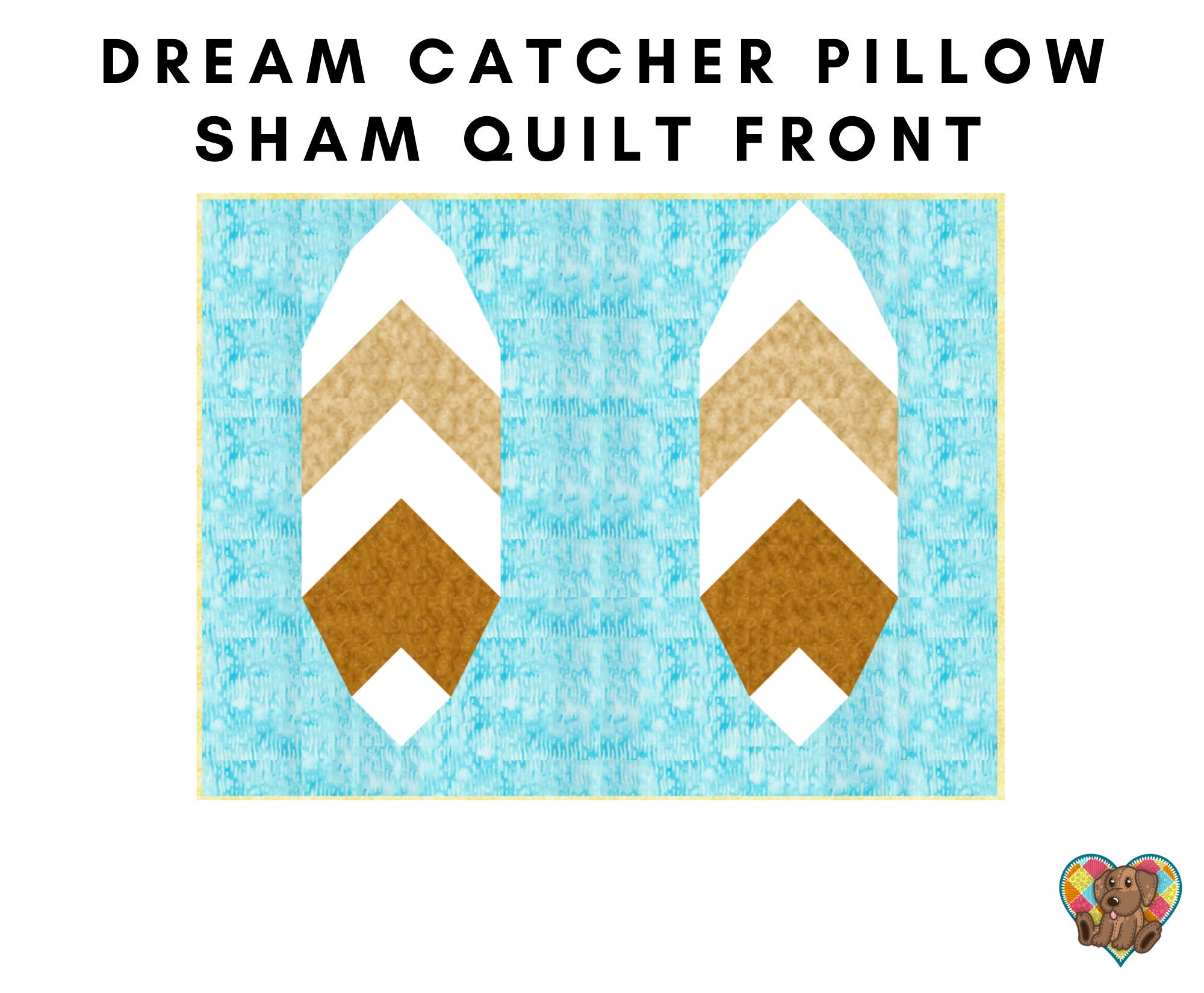 Dream Catcher Quilt Block Pattern Downloadable PDF Quilt Pattern Southwestern Quilt Design ...