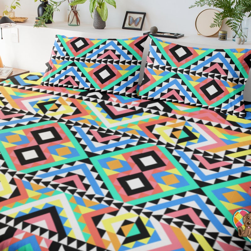 Aztec Quilt - Etsy