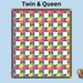 Rainbow Squares Quilt Block Pattern: Beginner-friendly PDF - Etsy