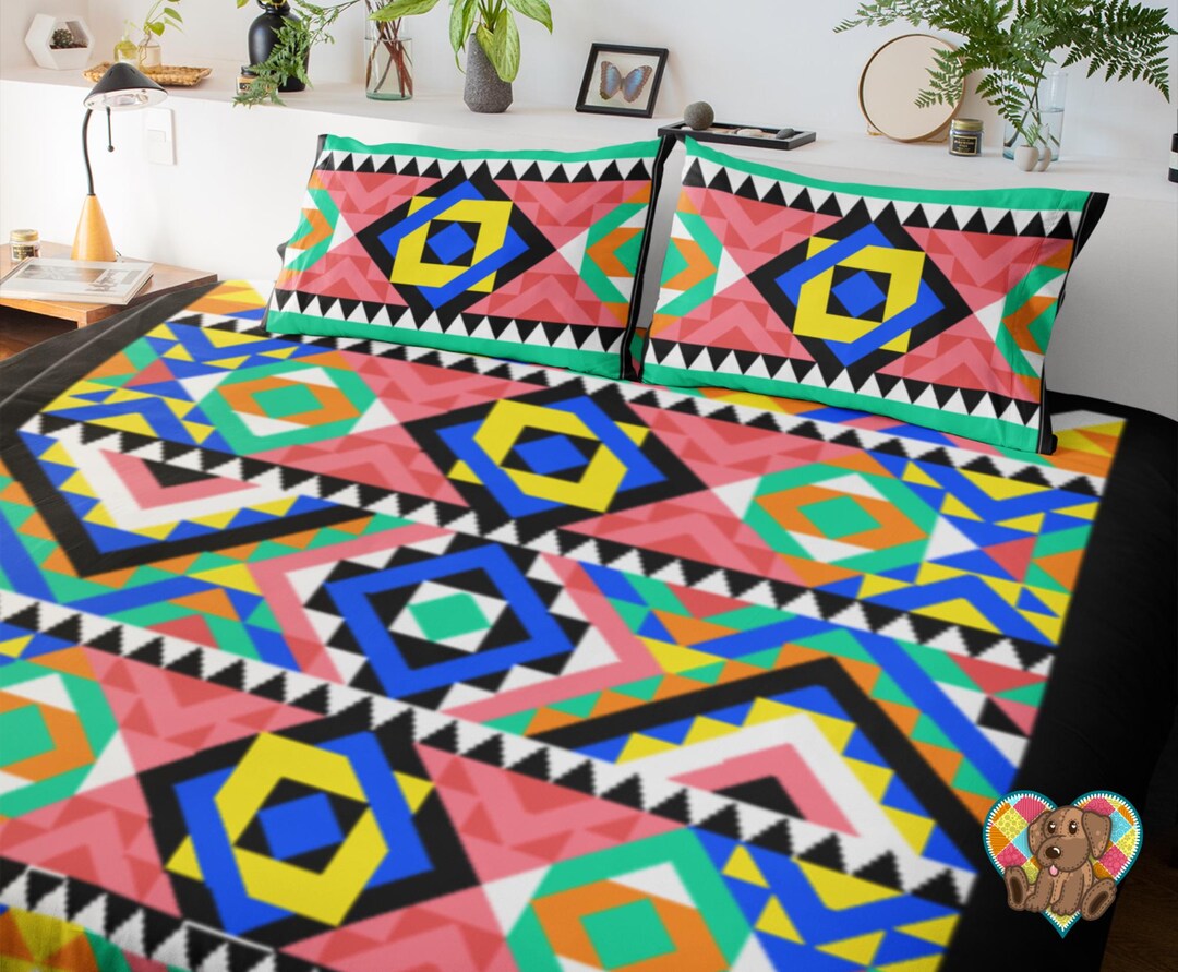 Aztec 2 Quilt Pattern | Aztec 2 Downloadable PDF Quilt Pattern | Native ...