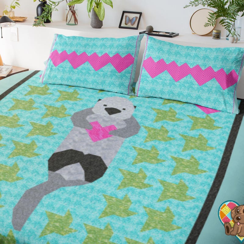 Otter Quilt Pattern - Etsy
