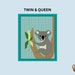 Koala Quilt Block Pattern Downloadable PDF Koala Quilt Pattern ...