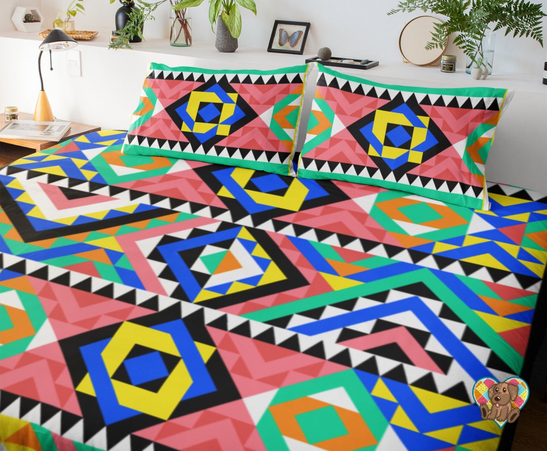 Aztec 2 Quilt Pattern | Aztec 2 Downloadable PDF Quilt Pattern | Native ...