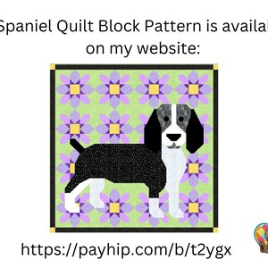 Beagle Quilt Block Pattern Downloadable PDF Quilt Pattern Dog Quilt ...