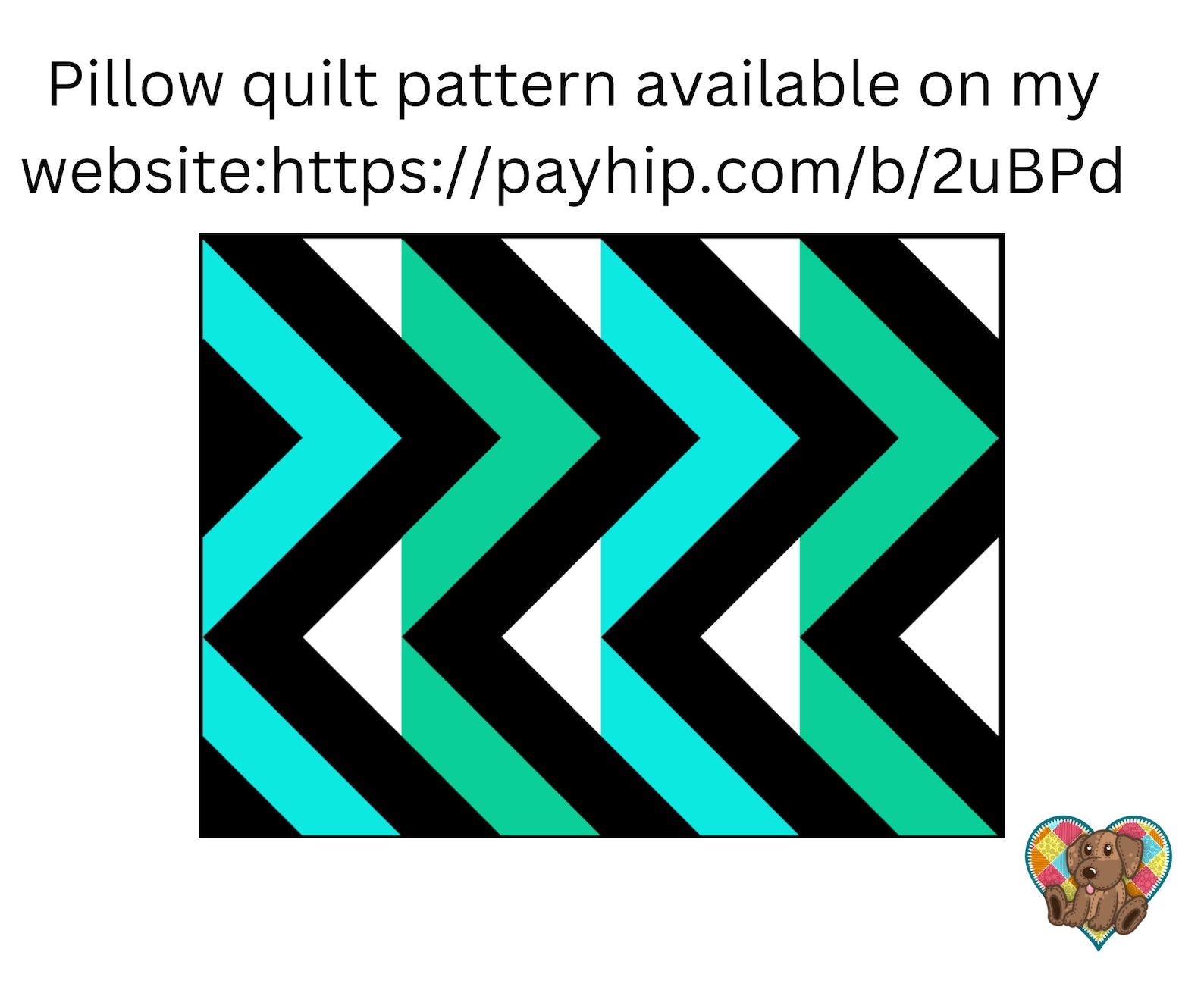 Zig Zag Quilt Block Pattern Downloadable PDF Zig Zag Quilt Pattern ...