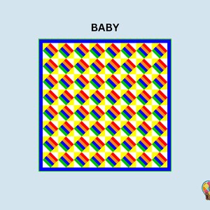Cracker Box Quilt Pattern: Baby to King Size (PDF Download) - Etsy
