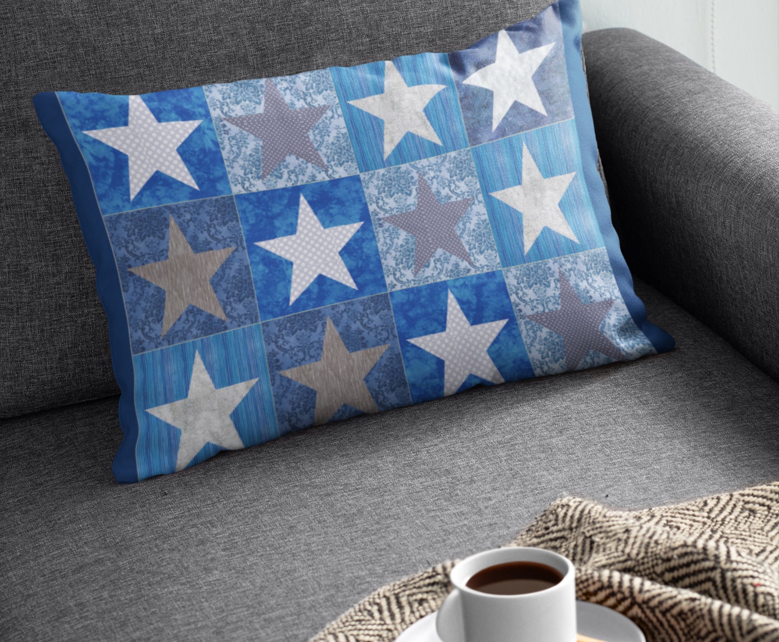 Star Applique Quilt Pattern Digital PDF Quilt Pattern Beginner Applique ...