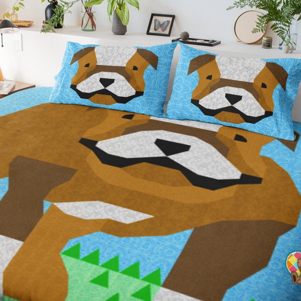 Dog Quilt - Etsy