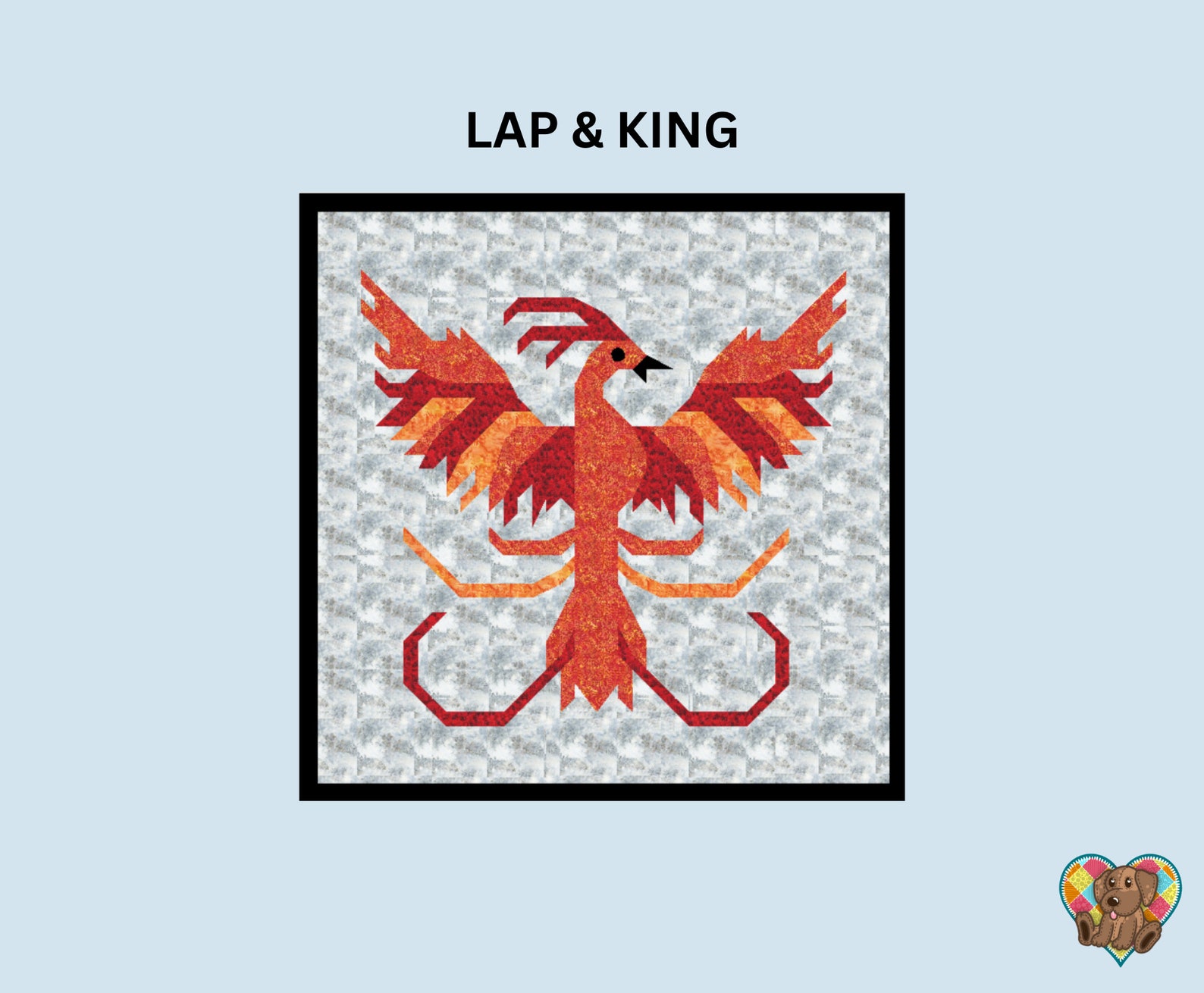 Phoenix Quilt Pattern: Mythical Bird Design (PDF Download) - Etsy