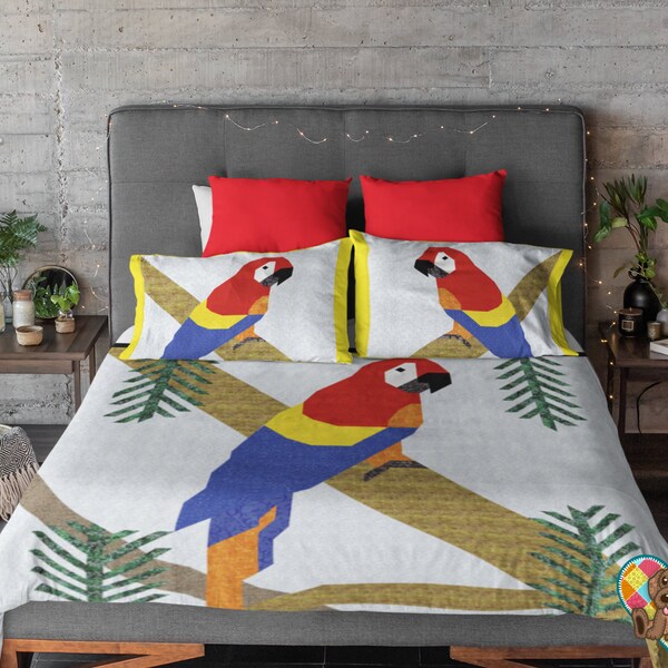 Parrot Quilt Pattern - Etsy