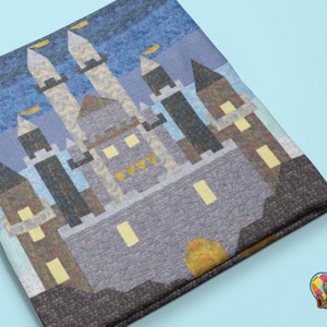 Castle Quilt Pattern: Medieval Fantasy Design (downloadable PDF) - Etsy