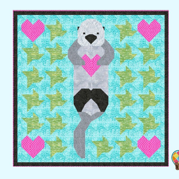 Otter Quilt Pattern - Etsy