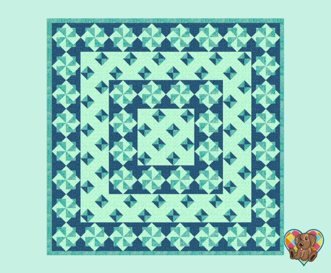 Floating Stars Downloadable Quilt Block Pattern Pdf Stars - Etsy