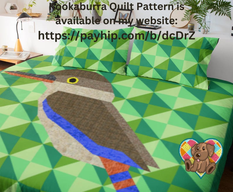 Kangaroo Quilt Pattern: Australian Design (downloadable PDF) - Etsy