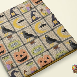 Halloween Witch Downloadable Quilt Pattern Halloween Quilt Pattern ...