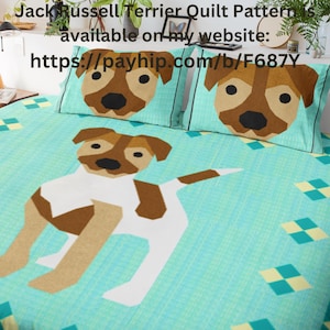 Beagle Quilt Pattern Pdf | Downloadable PDF Quilt Pattern | Dog Quilt ...