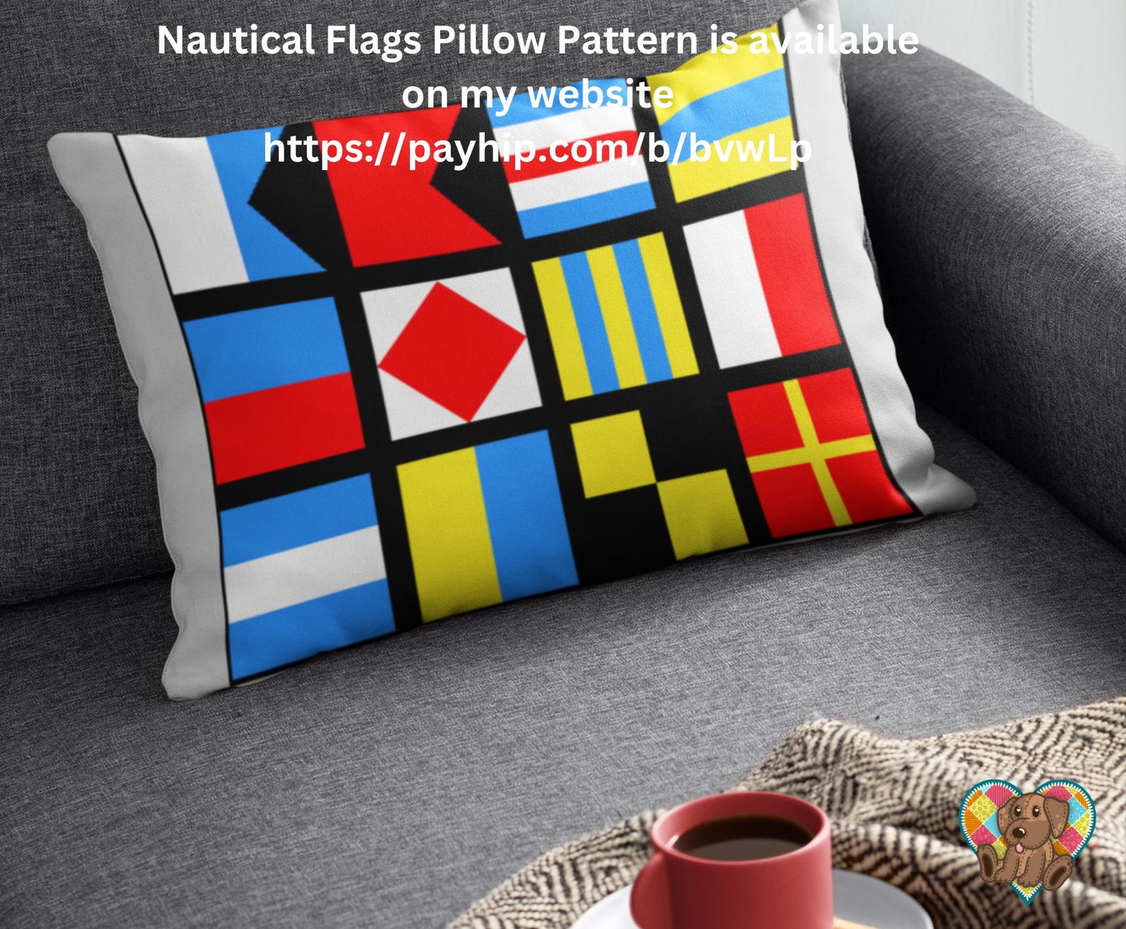 Nautical Flags Quilt Pattern: Beginner Ocean Theme (PDF Download) - Etsy