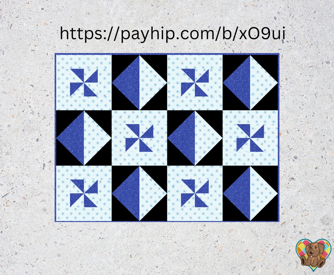 Kangaroo Quilt Pattern: Australian Design (downloadable PDF) - Etsy