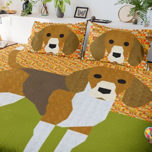 Beagle Quilt Block Pattern Downloadable PDF Quilt Pattern - Etsy